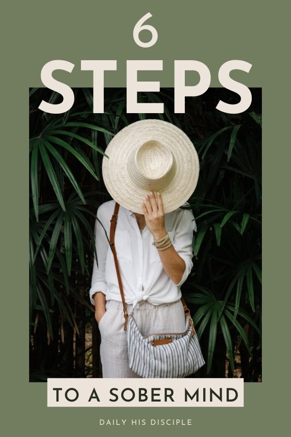6 Steps to a Sober Mind - Daily His Disciple